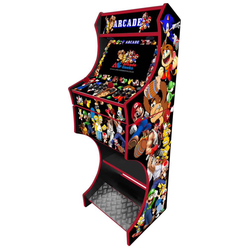 Arcade Geeks 2 Player Arcade Machine - Arcade Classics v1