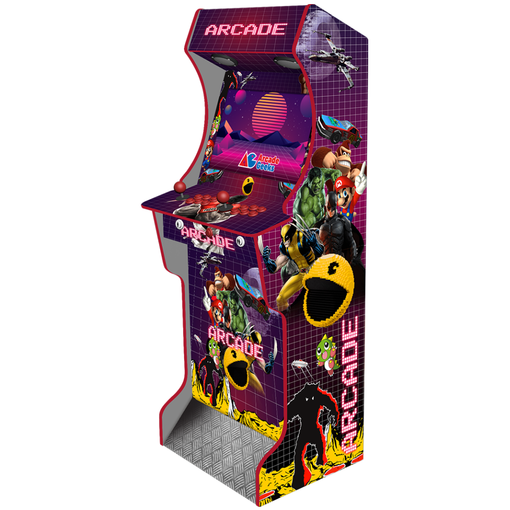 Arcade Geeks 2 Player Elite Arcade Machine - Arcade Pixel - Top Spec