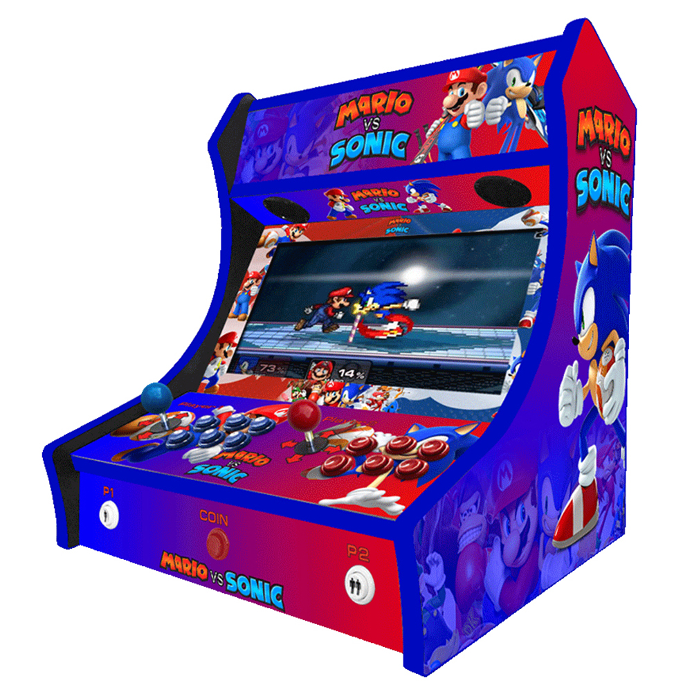 Arcade Geeks 2 Player Bartop Arcade Machine - 1000s of Games Included