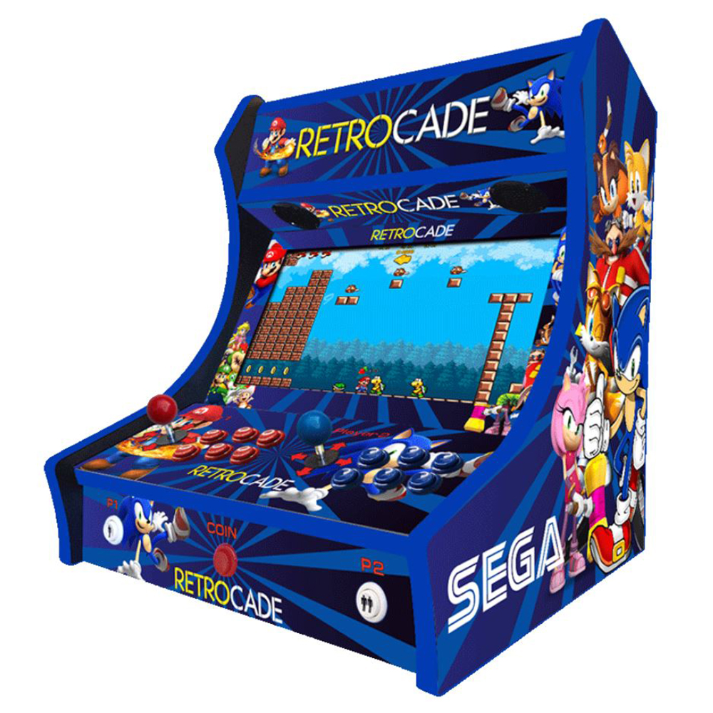 Arcade Geeks 2 Player Bartop Arcade Machine - Retrocade